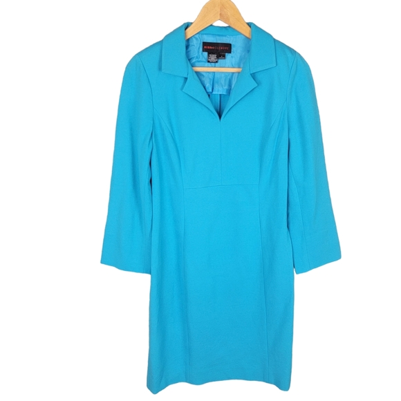 Nina Mclemore | Dresses | Nina Mclemore Deep Azure Soft Double Knit ...
